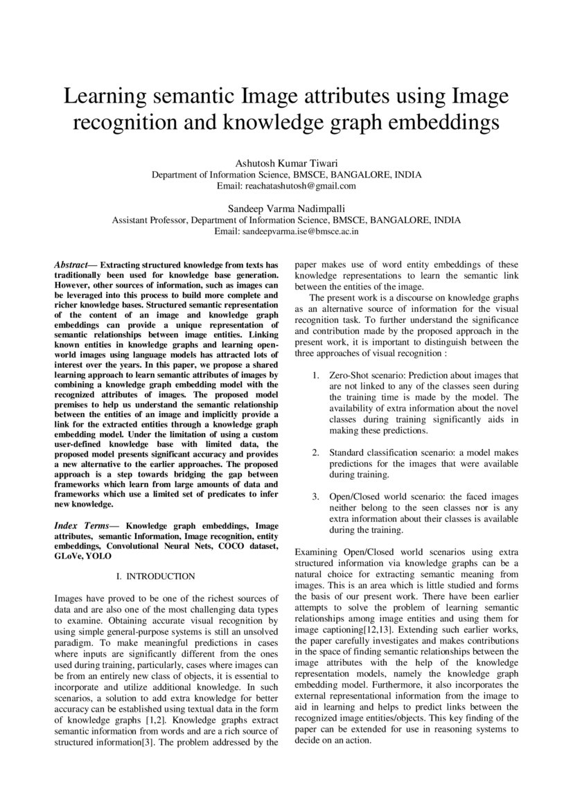 Learning semantic Image attributes using Image recognition and ...