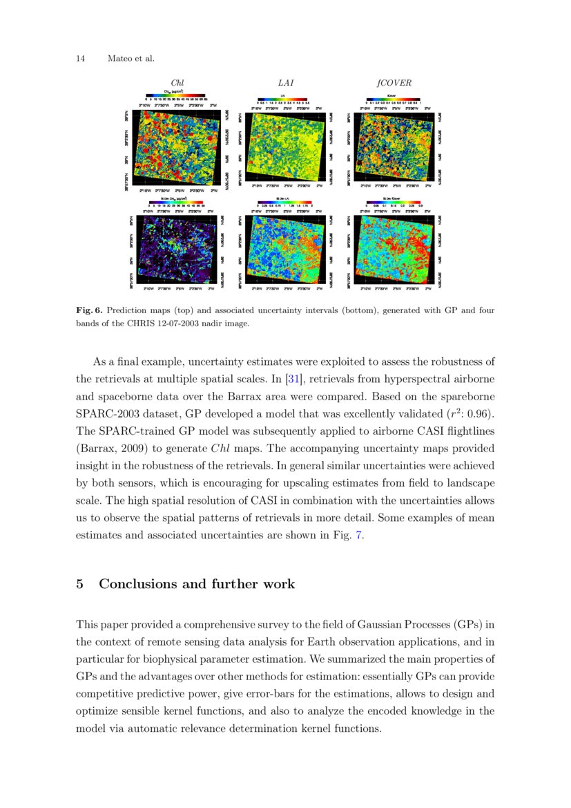 Learning Structures in Earth Observation Data with Gaussian Processes | DeepAI