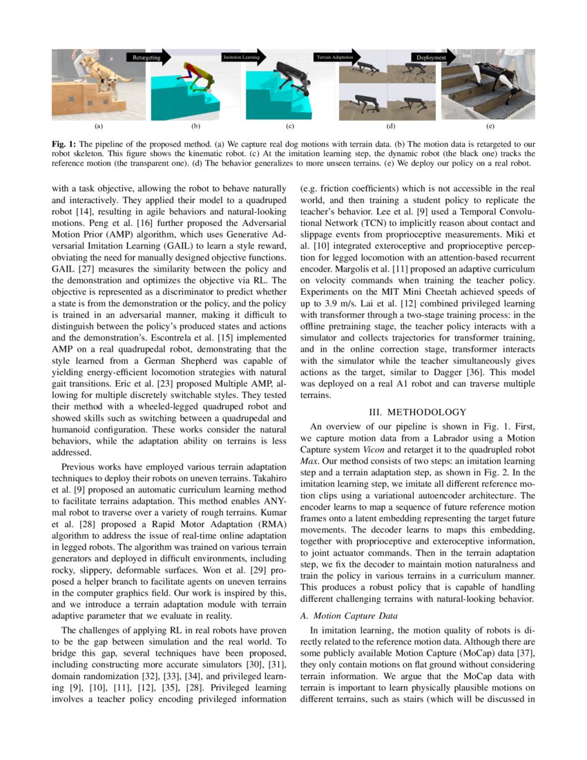 Learning Terrain Adaptive Locomotion With Agile Behaviors By Imitating