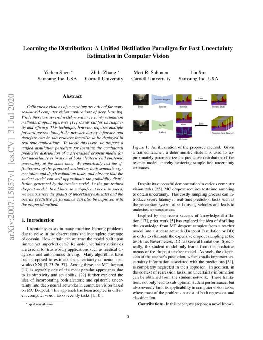Learning the Distribution: A Unified Distillation Paradigm for Fast ...
