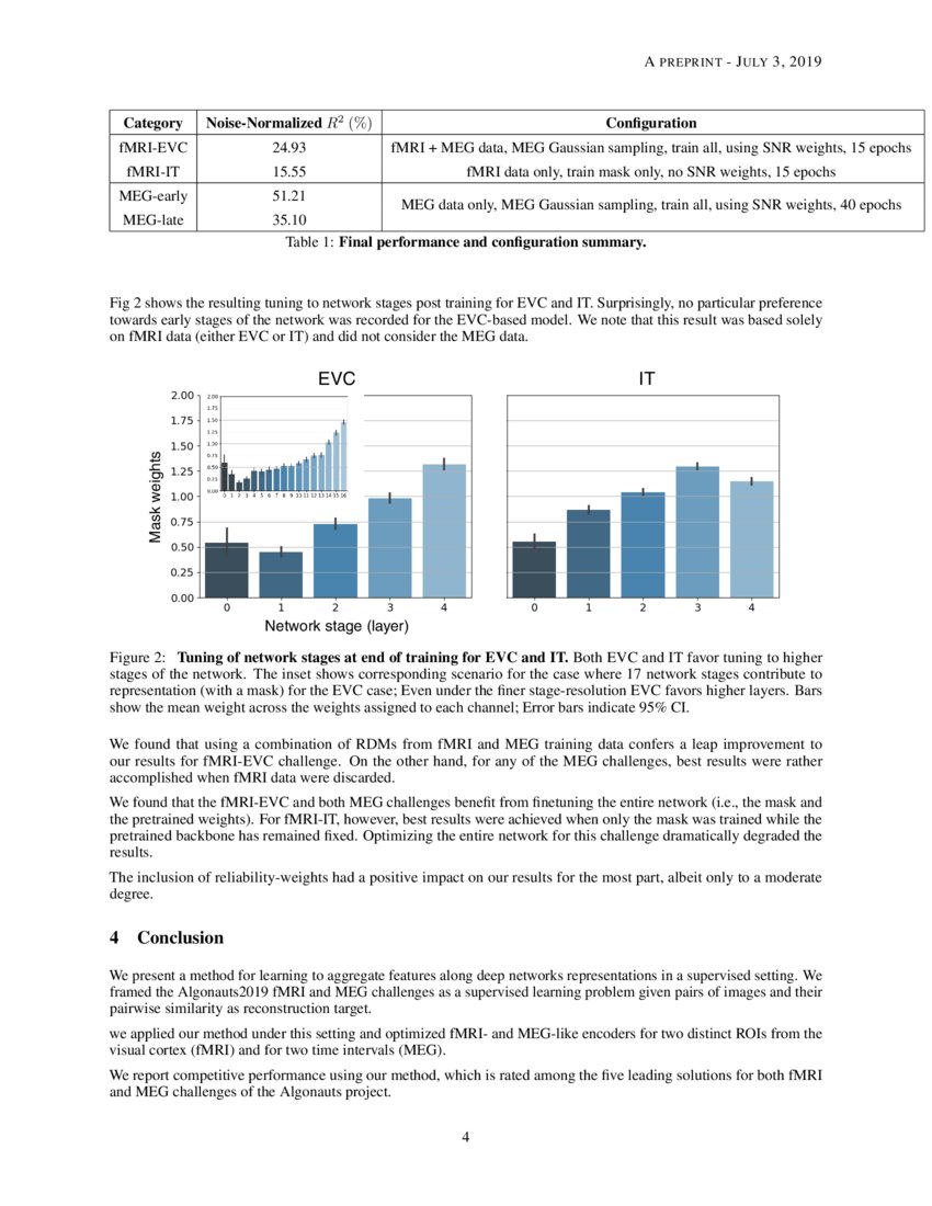 Learning to aggregate feature representations | DeepAI