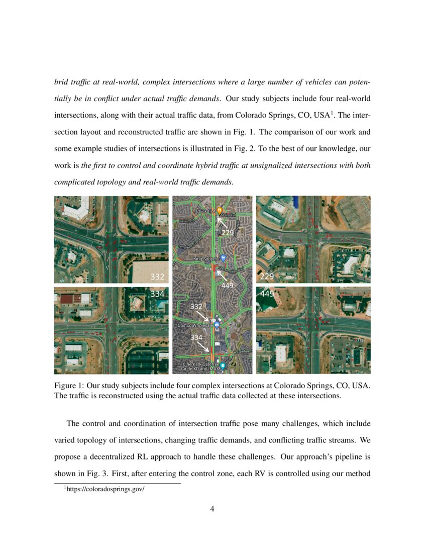 Learning To Control And Coordinate Hybrid Traffic Through Robot