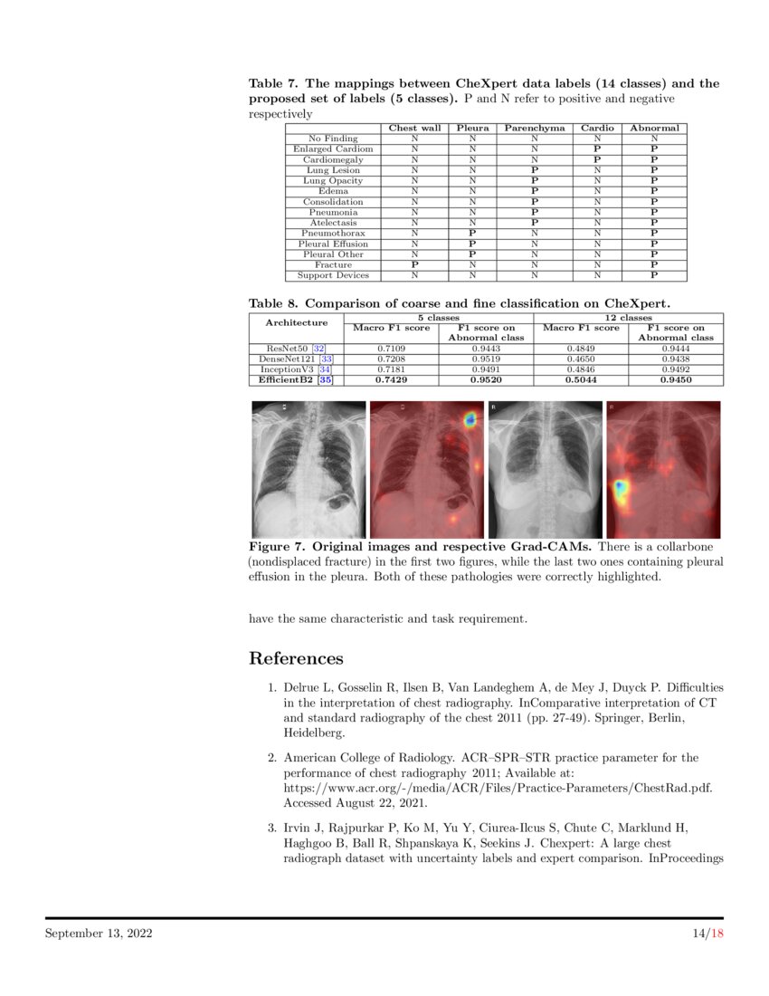 Learning to diagnose common thorax diseases on chest radiographs from ...