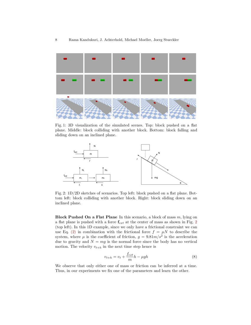 Learning to Identify Physical Parameters from Video Using Differentiable Physics | DeepAI