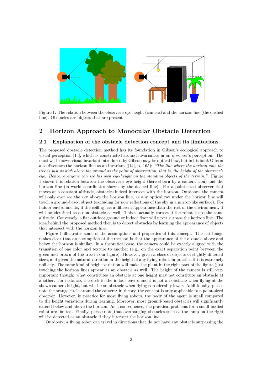 Learning what is above and what is below: horizon approach to monocular ...