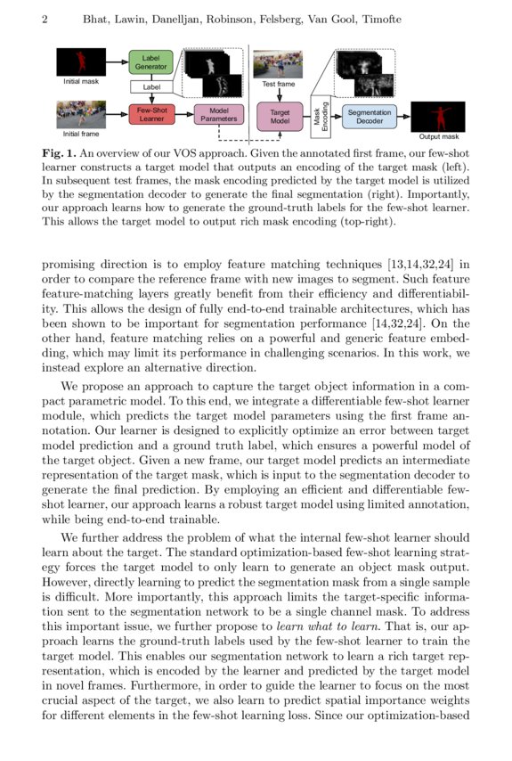 Learning What to Learn for Video Object Segmentation | DeepAI