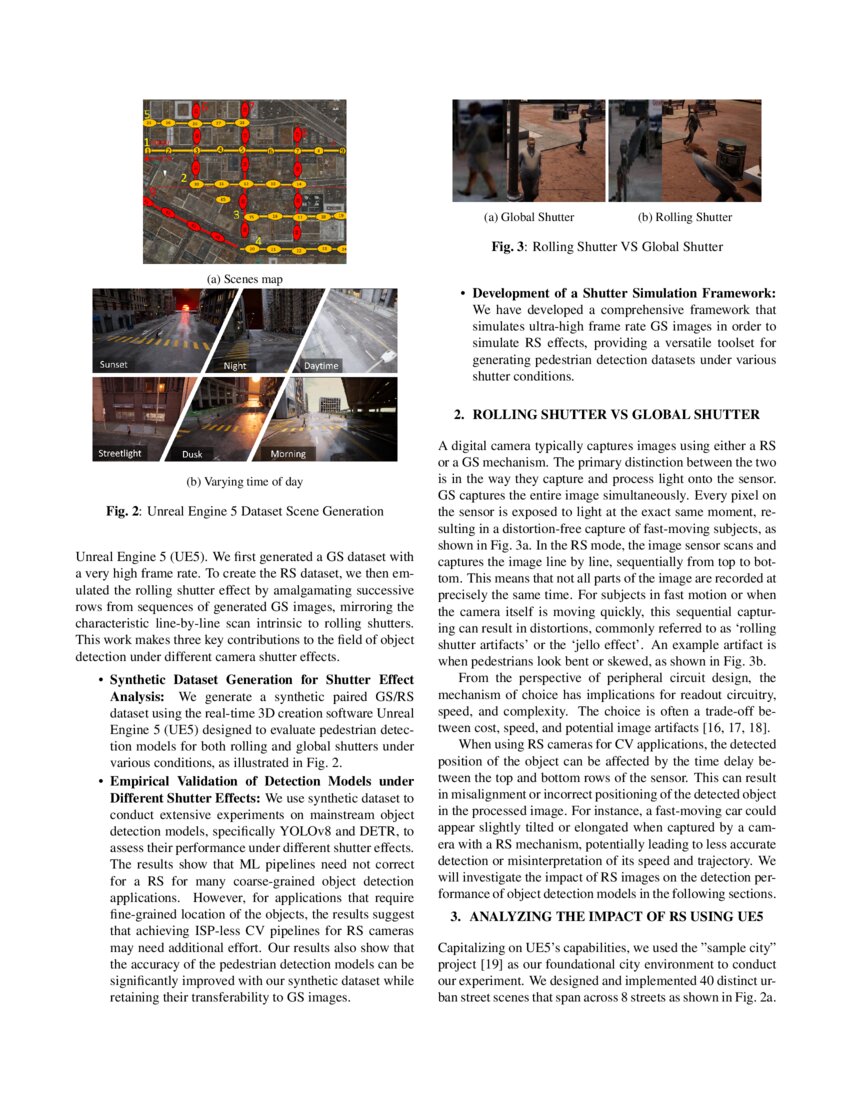 Lets Roll Synthetic Dataset Analysis For Pedestrian Detection Across