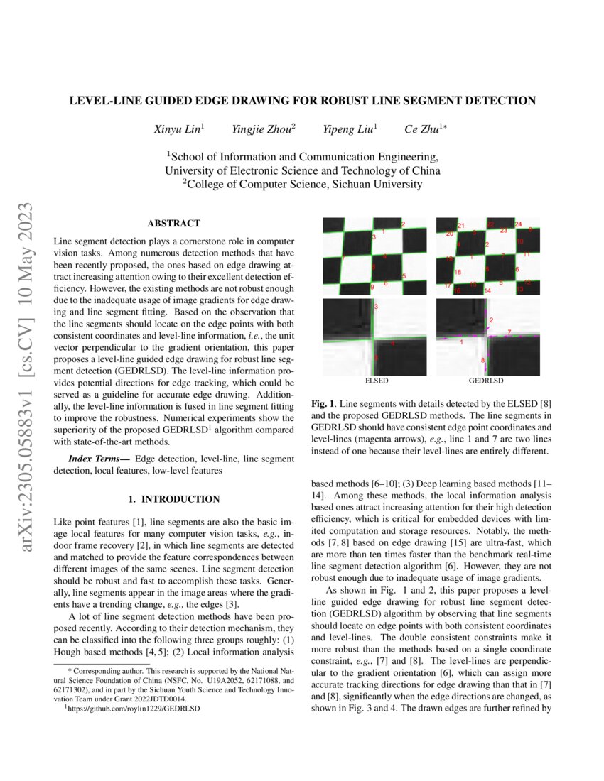 Level Line Guided Edge Drawing For Robust Line Segment Detection Deepai 9697