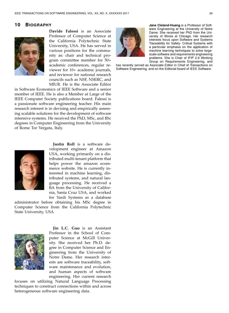 Leveraging Historical Associations between Requirements and Source Code to Identify Impacted ...