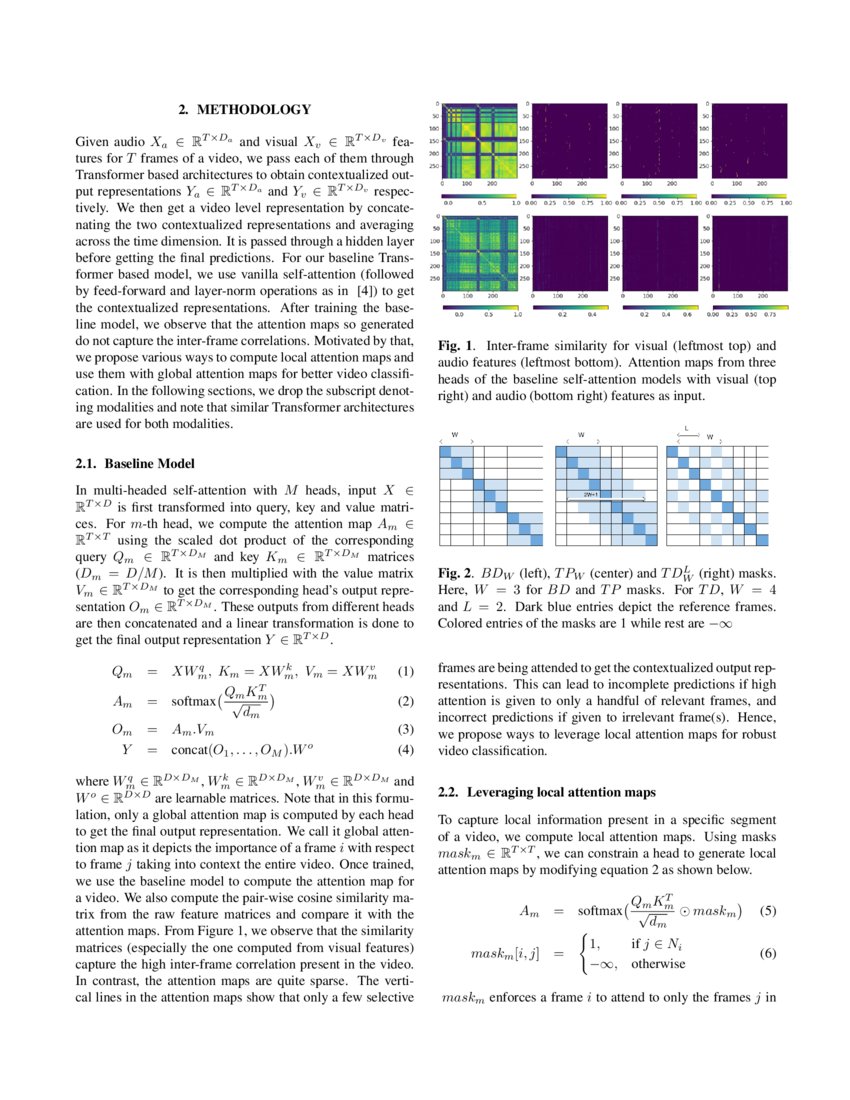 Leveraging Local Temporal Information for Multimodal Scene ...