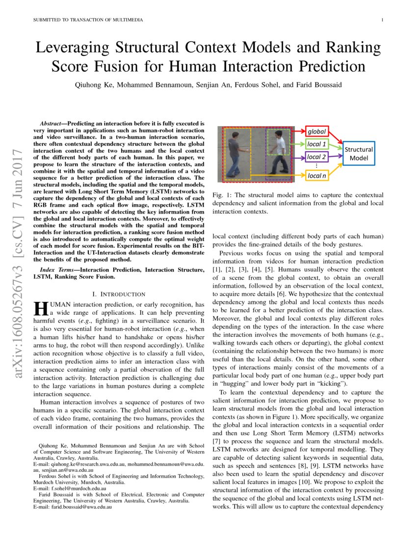 Leveraging Structural Context Models and Ranking Score Fusion for Human ...