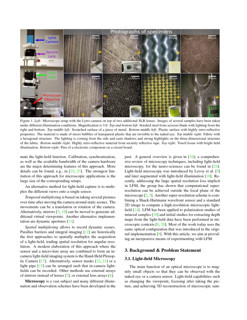 Light-field Microscopy with a Consumer Light-field Camera | DeepAI