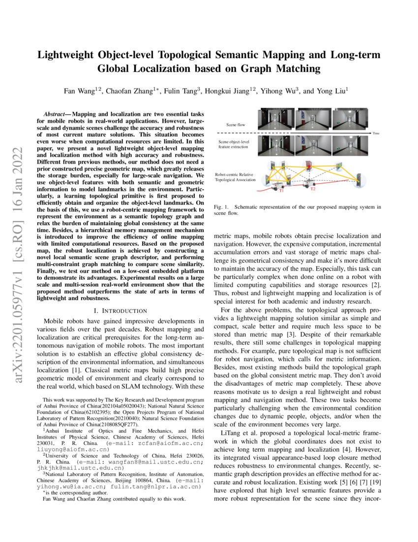 Lightweight Object Level Topological Semantic Mapping And Long Term Global Localization Based On