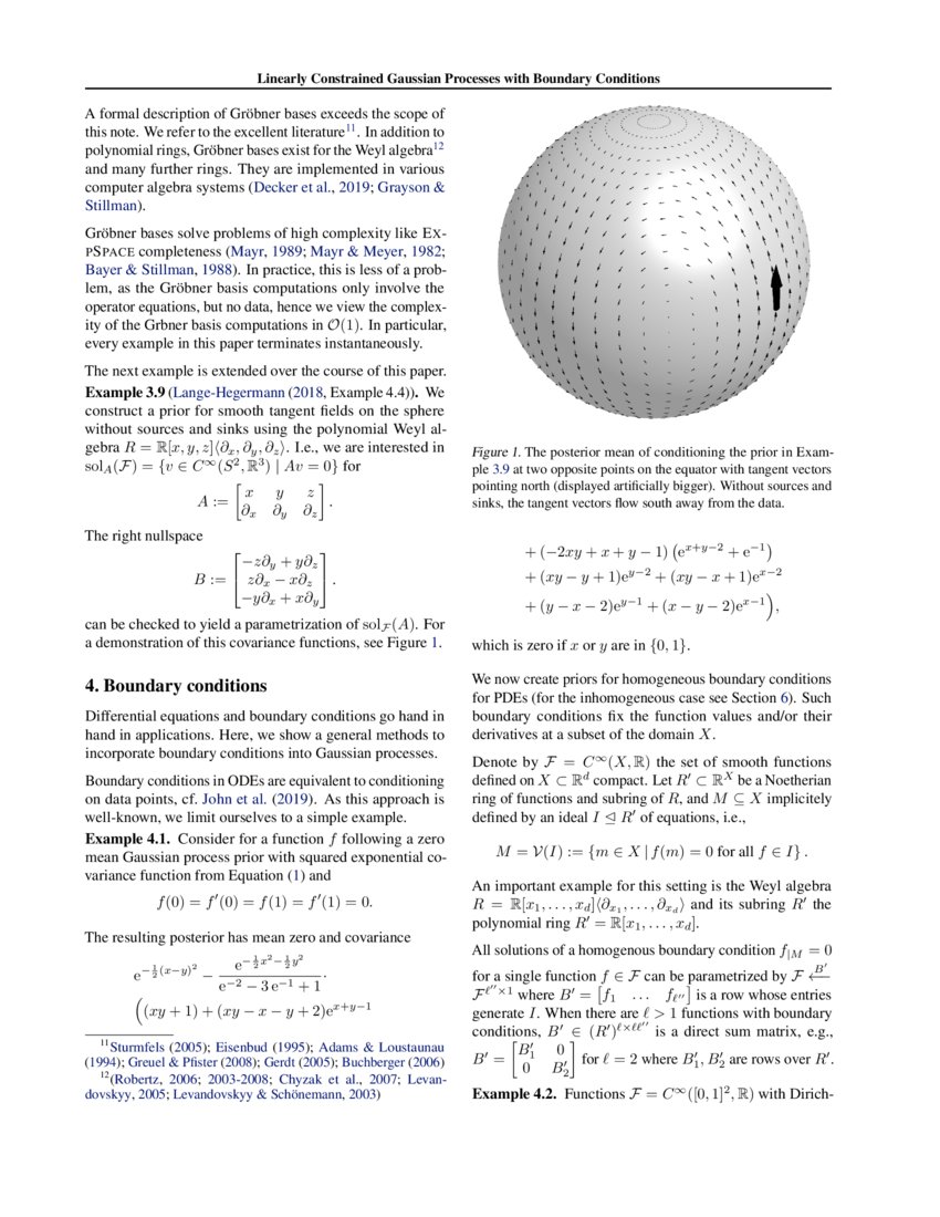 Linearly Constrained Gaussian Processes with Boundary Conditions | DeepAI