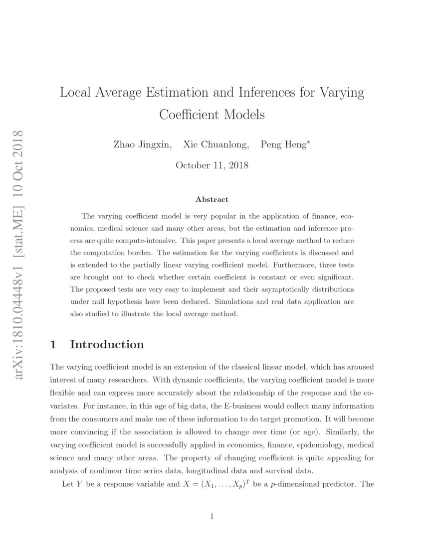 Local Average Estimation And Inferences For Varying Coefficient Models