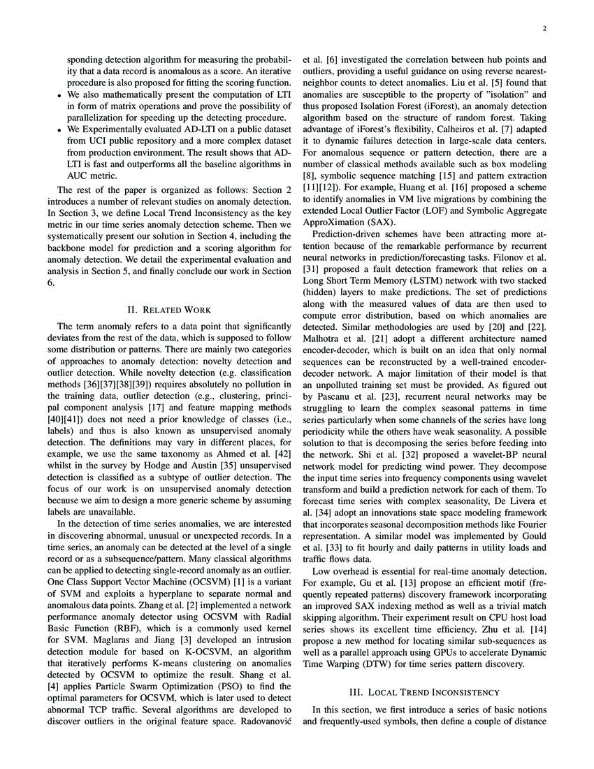 Local Trend Inconsistency: A Prediction-driven Approach to Unsupervised ...