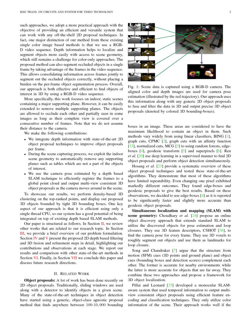 Locating 3d Object Proposals A Depth Based Online Approach Deepai
