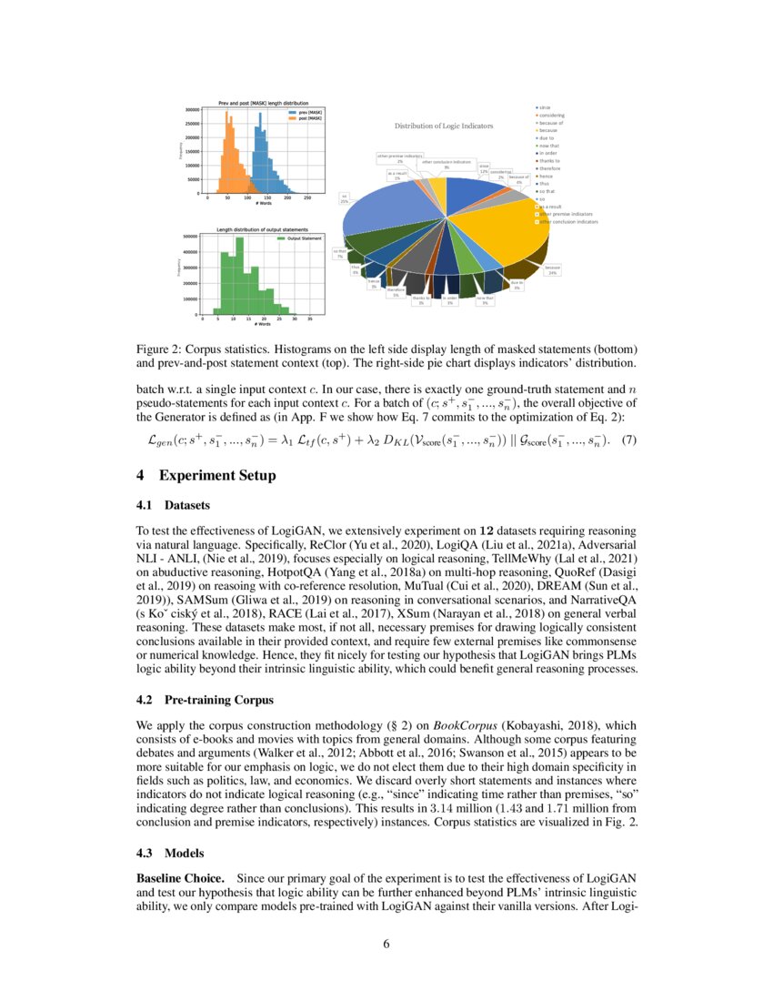 LogiGAN: Learning Logical Reasoning via Adversarial Pre-training | DeepAI