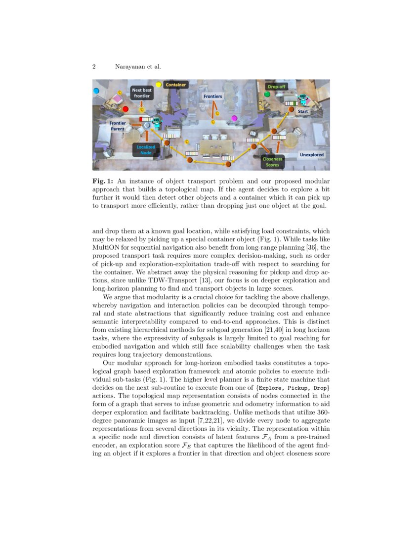 Long-HOT: A Modular Hierarchical Approach for Long-Horizon Object Transport | DeepAI