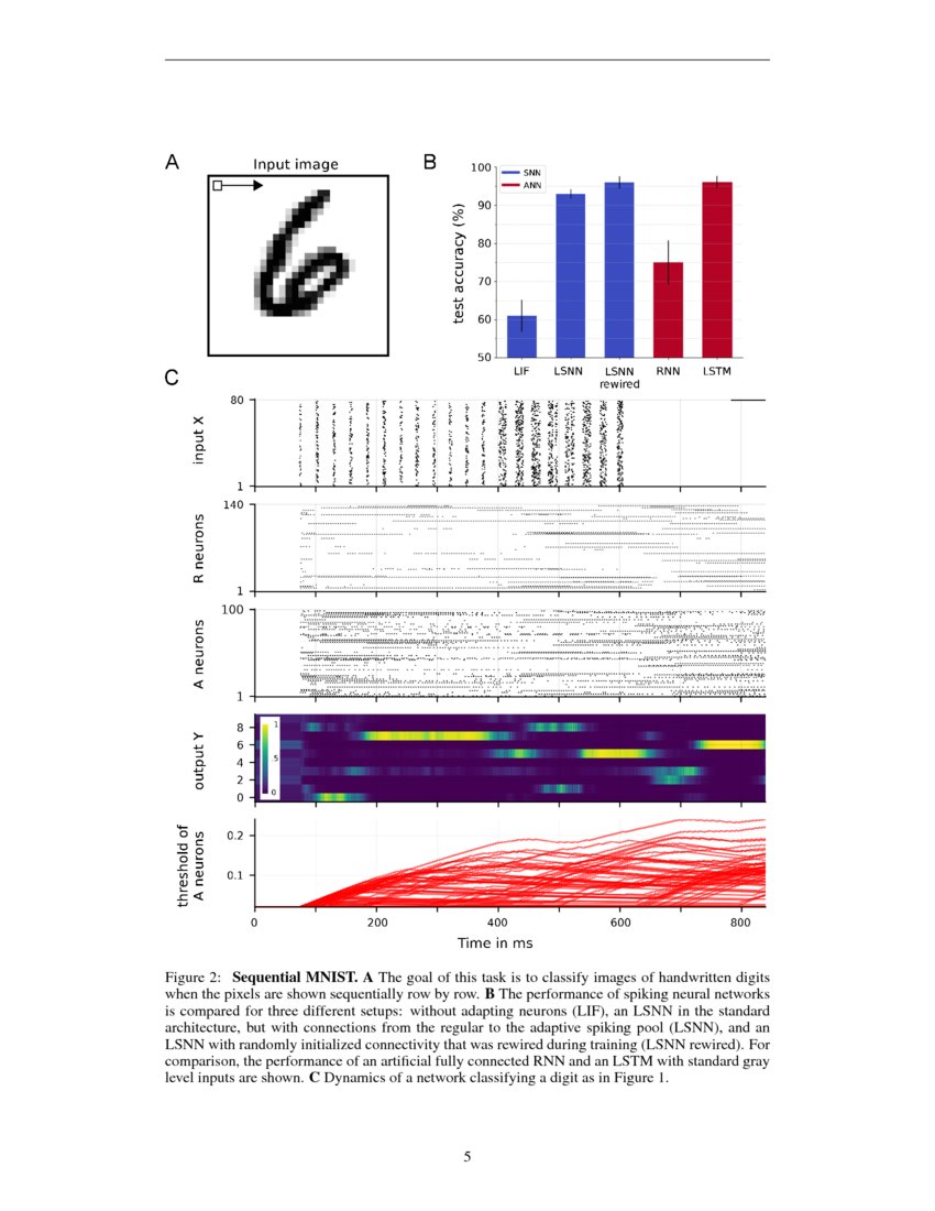 Long short-term memory and Learning-to-learn in networks of spiking ...