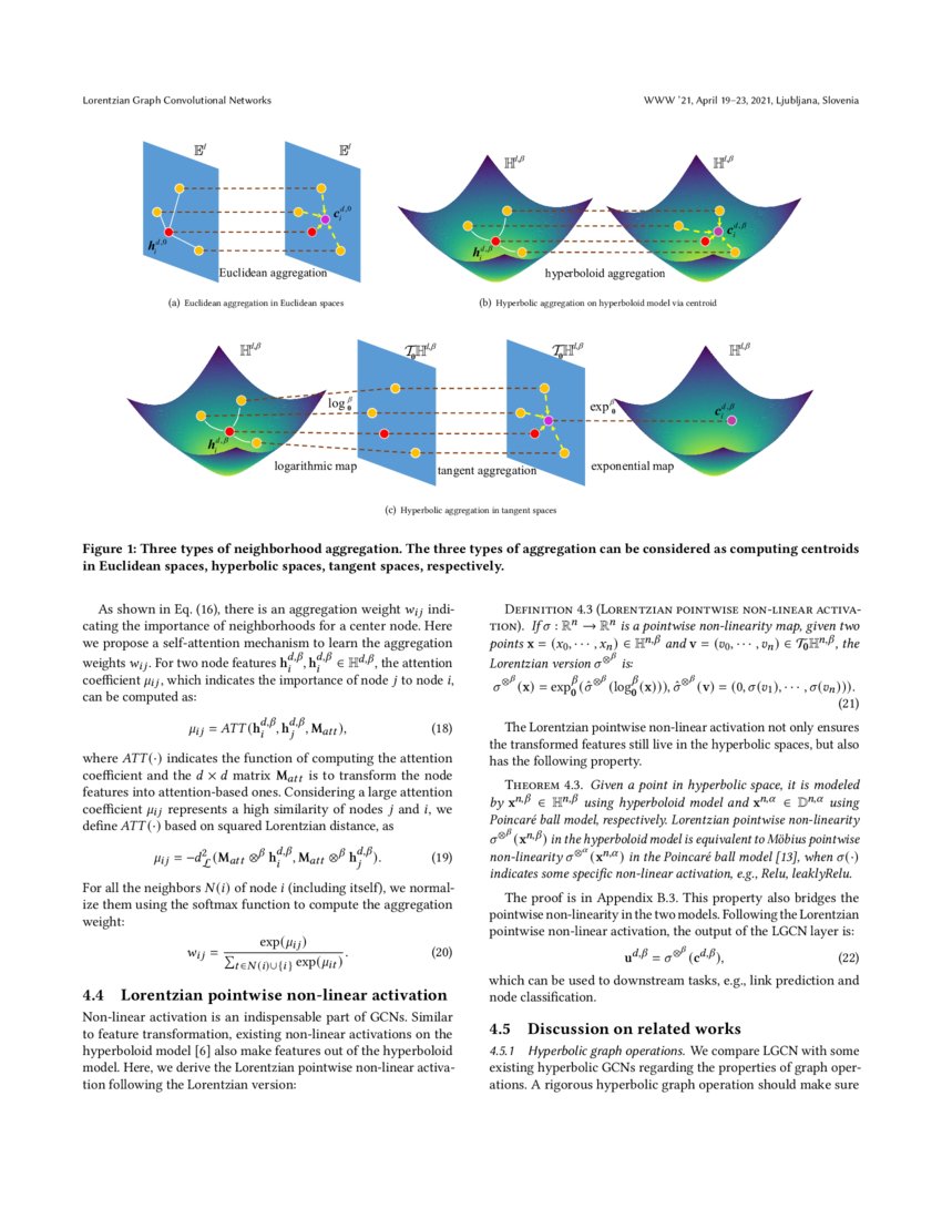 Lorentzian Graph Convolutional Networks | DeepAI