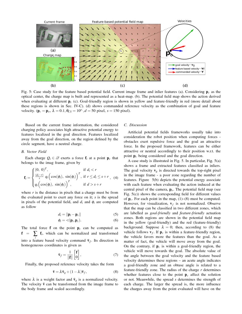 Low Level Active Visual Navigation Increasing Robustness Of Vision