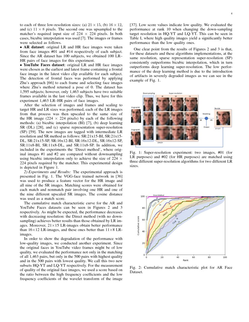 Low Resolution Face Recognition in the Wild | DeepAI