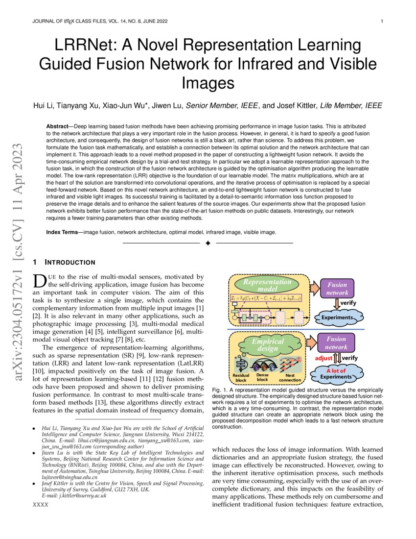 LRRNet: A Novel Representation Learning Guided Fusion Network for ...