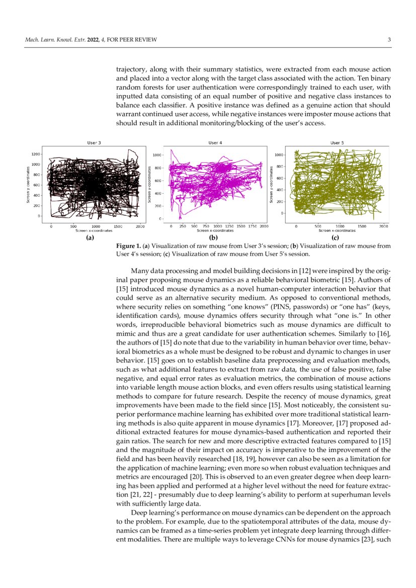 Machine And Deep Learning Applications To Mouse Dynamics For Continuous 6079