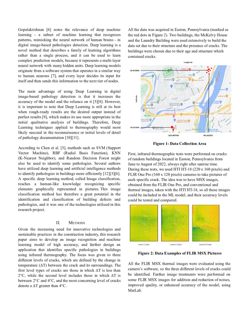 Machine Learning And Thermography Applied To The Detection And