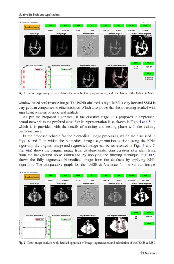 Machine learning based biomedical image processing for ... Machine learning based biomedical image processing for ...