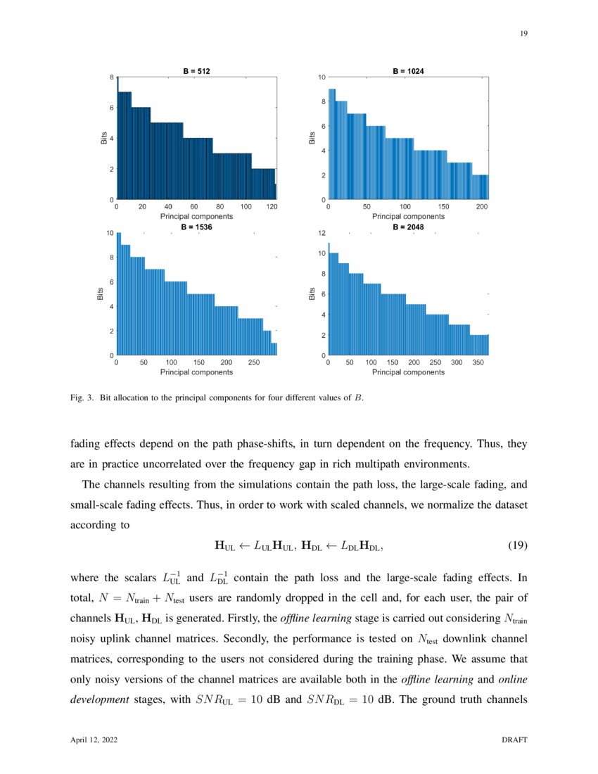 Machine Learning-Based CSI Feedback With Variable Length in FDD Massive MIMO | DeepAI