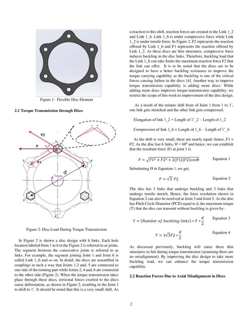 Machine Learning Based Multi Objective Design Exploration Of Flexible Disc Elements Deepai