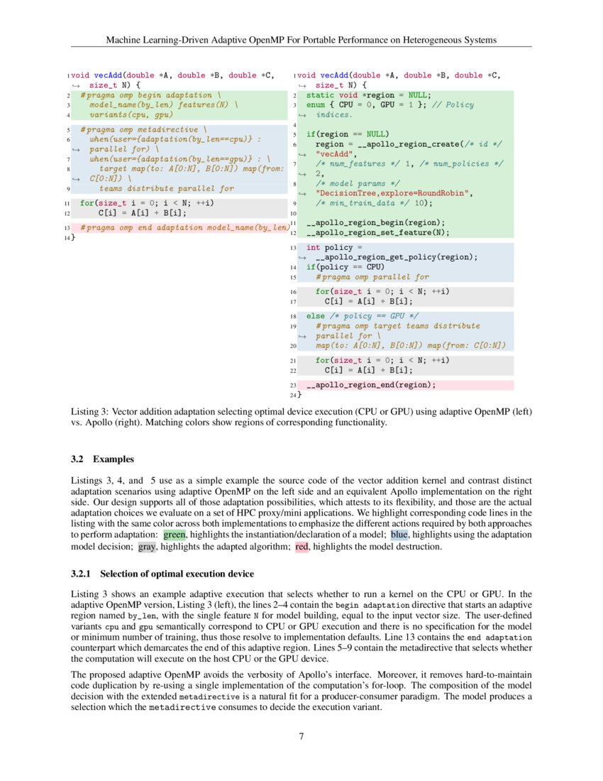 Machine Learning-Driven Adaptive OpenMP For Portable Performance on ...