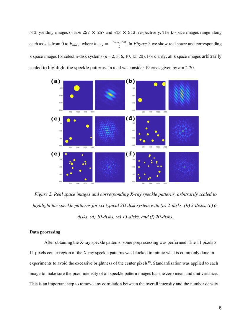 Machine learning for interpreting coherent X-ray speckle patterns | DeepAI