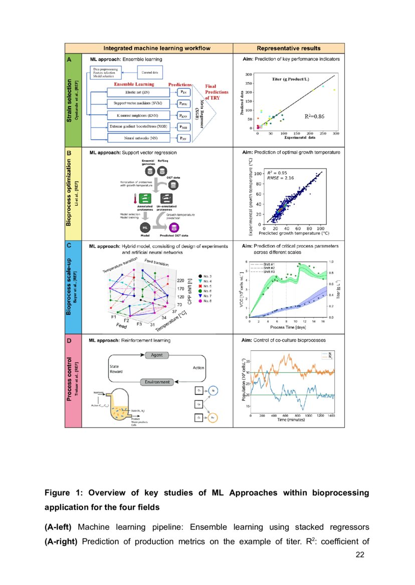Machine learning in bioprocess development: From promise to practice | DeepAI
