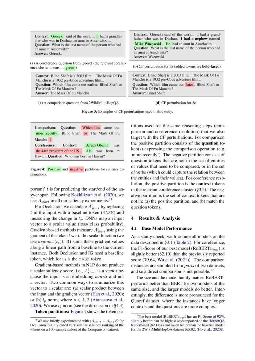 Machine Reading, Fast and Slow: When Do Models "Understand" Language ...