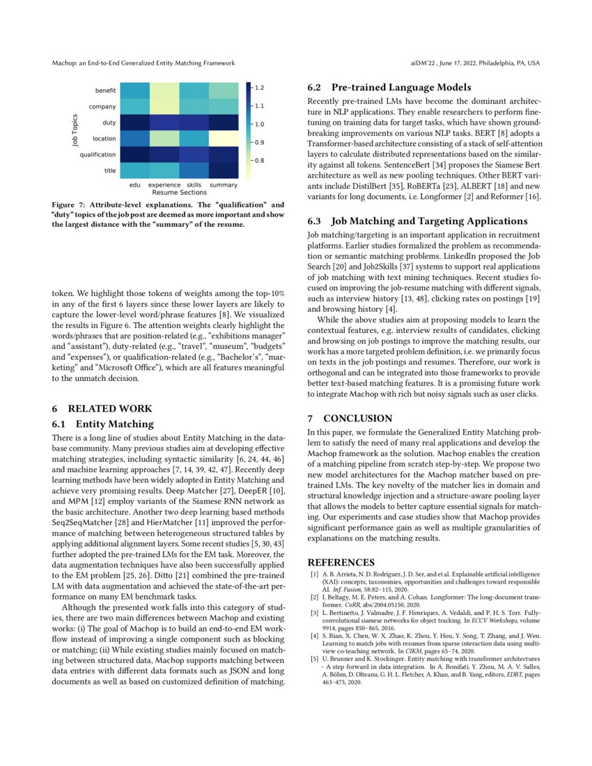 Machop: an End-to-End Generalized Entity Matching Framework | DeepAI