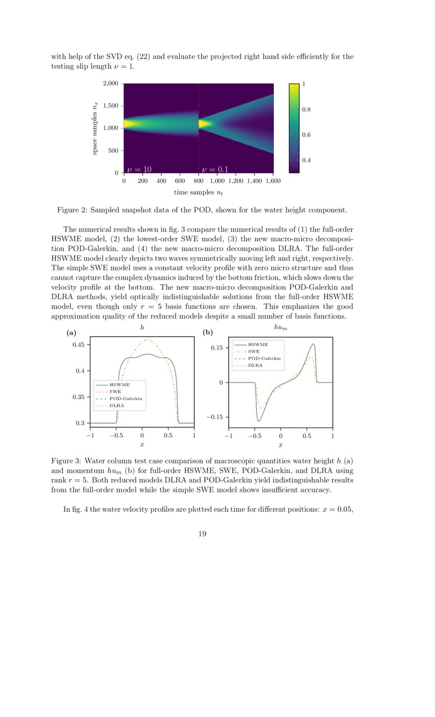 Macro-micro decomposition for consistent and conservative model order ...