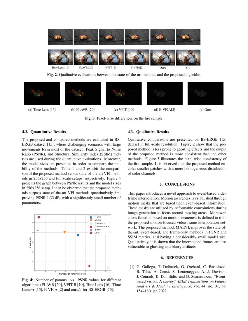 MAEVI: Motion Aware Event-Based Video Frame Interpolation | DeepAI MAEVI: Motion Aware Event-Based Video Frame Interpolation | DeepAI
