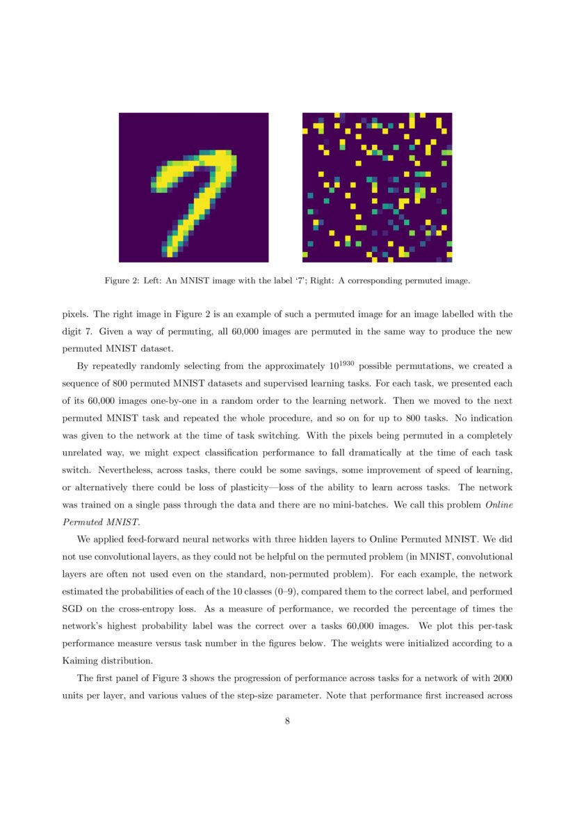 Maintaining Plasticity in Deep Continual Learning | DeepAI