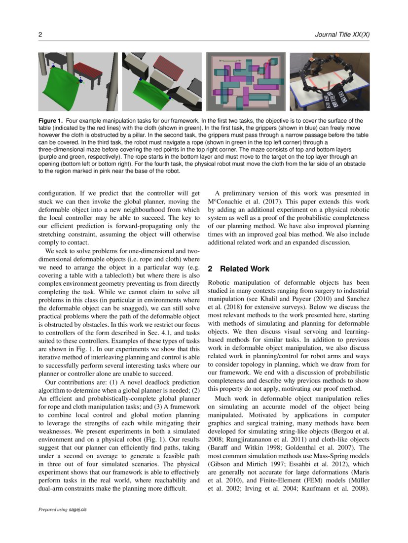 Manipulating Deformable Objects By Interleaving Prediction Planning And Control Deepai