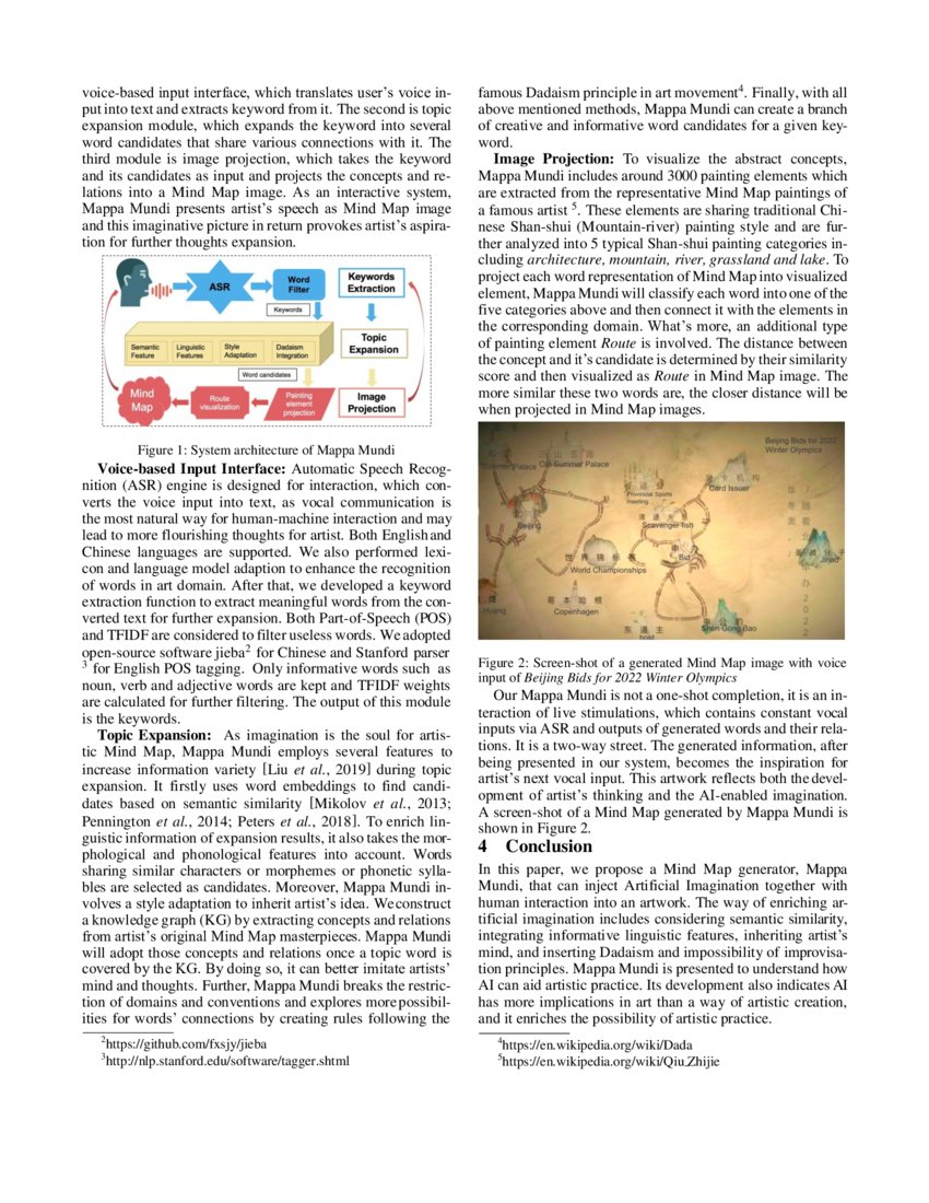 Mappa Mundi: An Interactive Artistic Mind Map Generator with Artificial ...