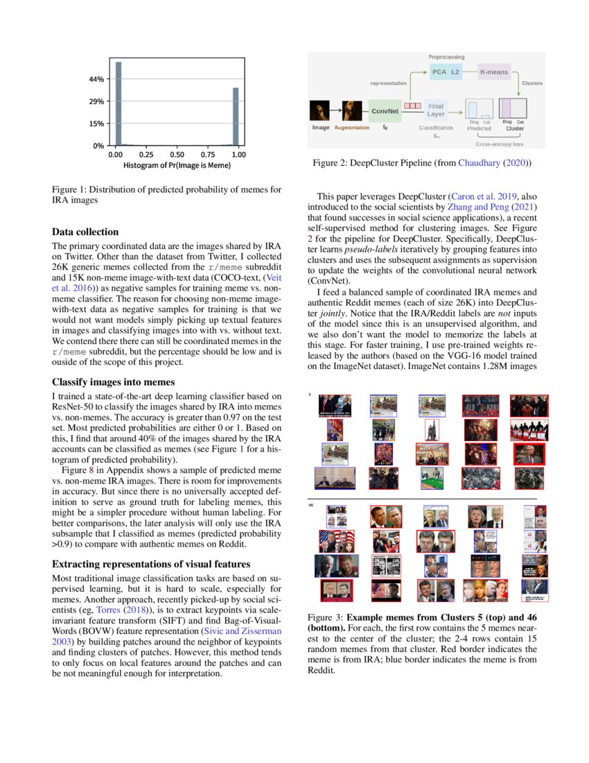 Mapping Visual Themes among Authentic and Coordinated Memes | DeepAI
