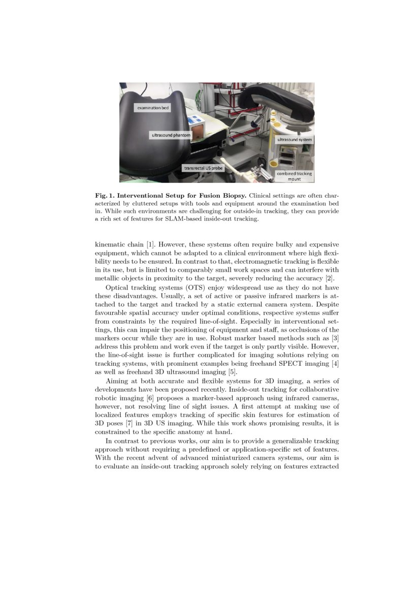 Markerless Inside-Out Tracking for Interventional Applications | DeepAI