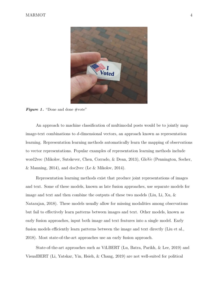 MARMOT: A Deep Learning Framework for Constructing Multimodal Representations for Vision-and ...