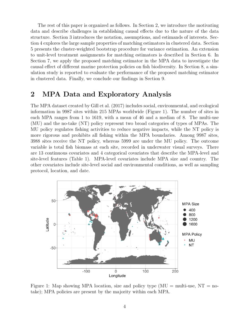 Matching Estimators Of Causal Effects In Clustered Observational