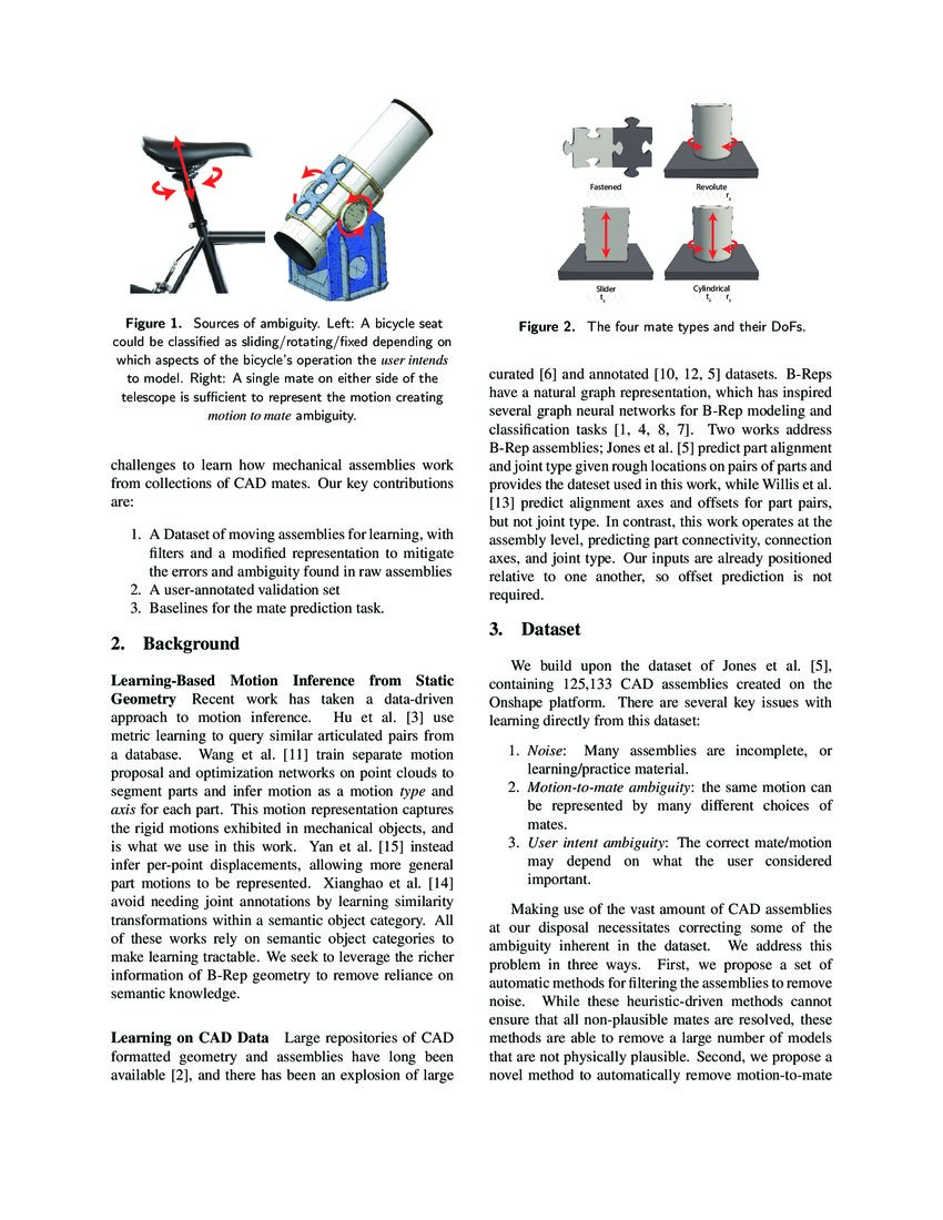 Mates2Motion: Learning How Mechanical CAD Assemblies Work | DeepAI Mates2Motion: Learning How Mechanical CAD Assemblies Work | DeepAI