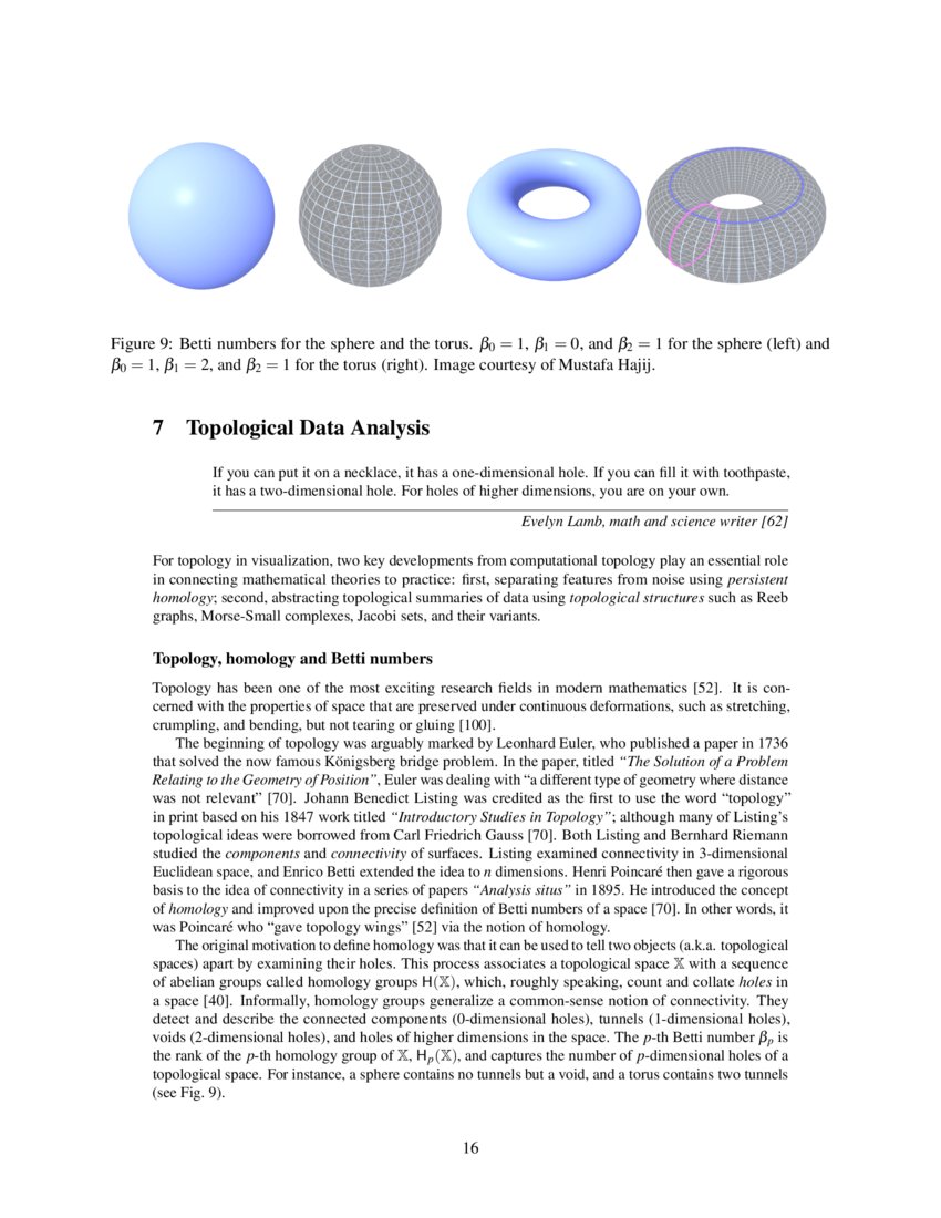 Mathematical Foundations in Visualization | DeepAI