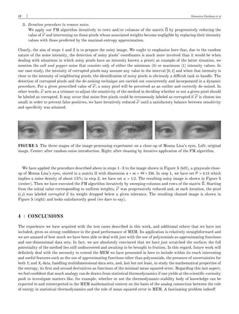 Maximal-entropy driven determination of weights in least-square approximation | DeepAI